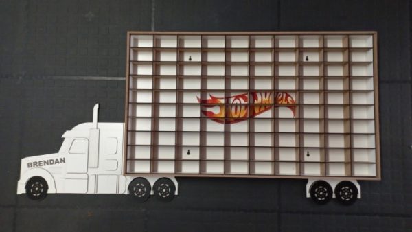 MDF Wood 1:64 Scale Truck Diecast Model Car Display - Perfect Scale ...